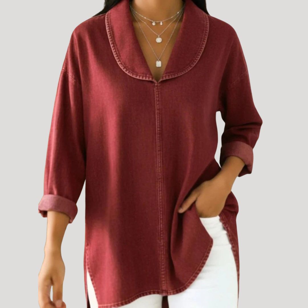 MICHAELA – TRENDY BLOUSE – Mabel & Mae